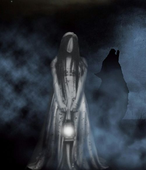 Mom told us about the faceless ghost