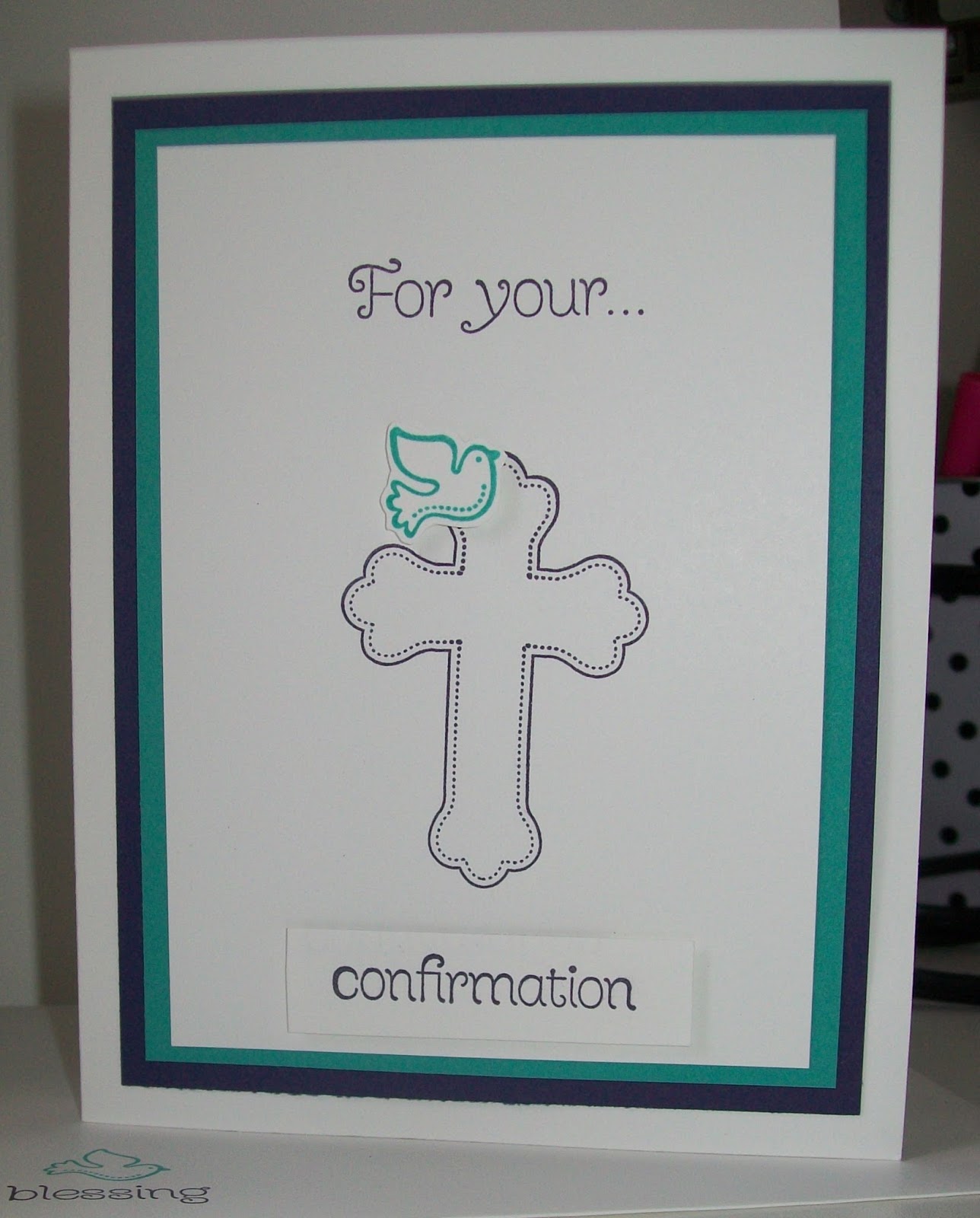 CSL: Confirmation card and a birthday!!!