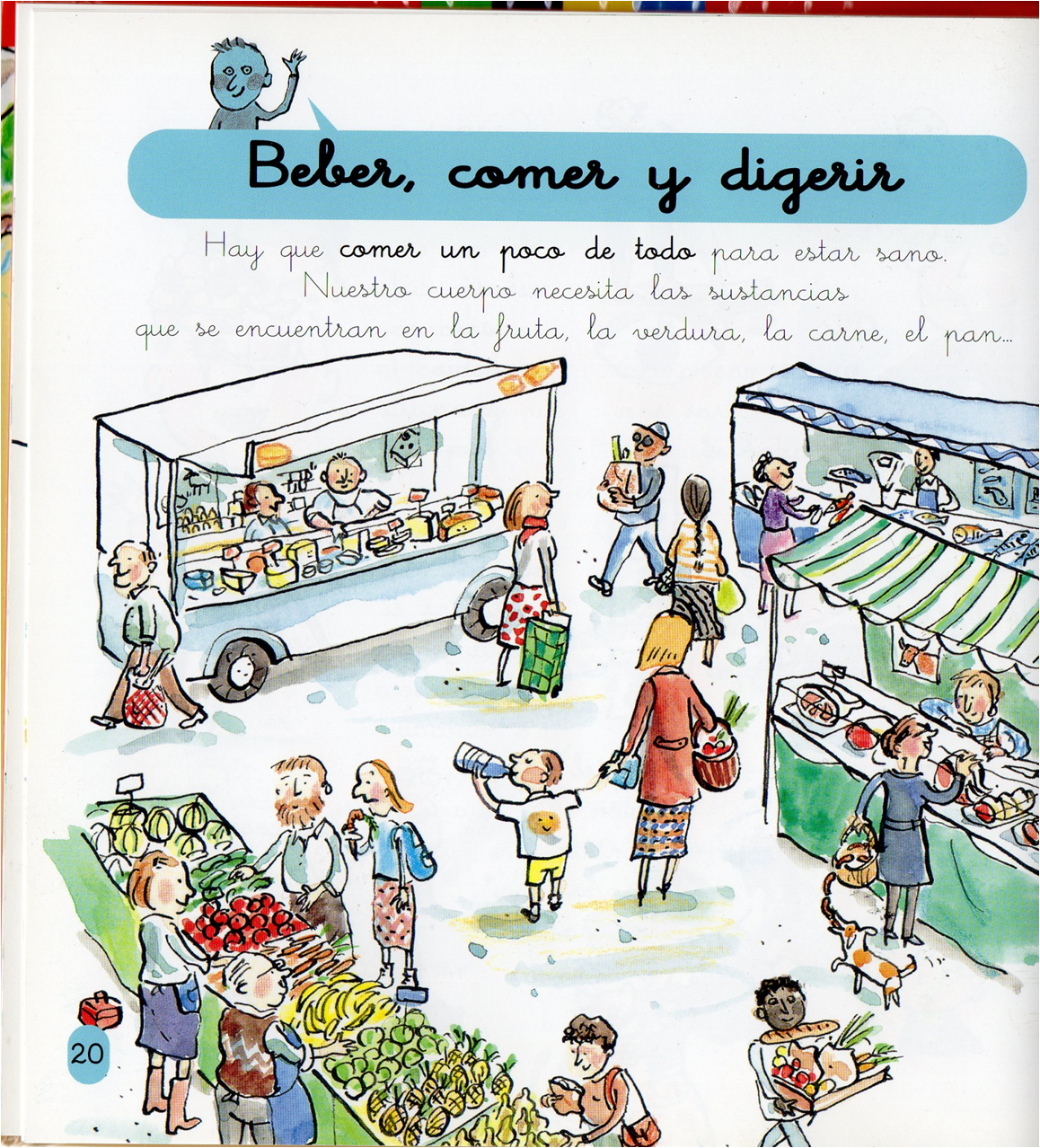 PETITES MANITAS A: ¿Cómo se convierte la comida en caca?