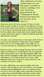 Exotic TG Captions: Alien Abduction