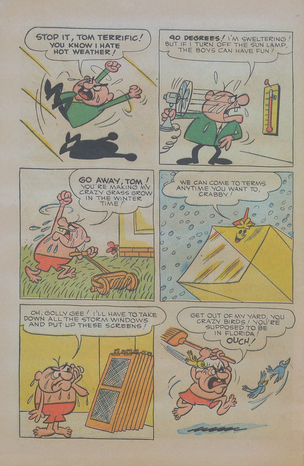 Four-Color Shadows: Tom Terrific-Mighty Mouse-1959