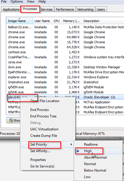 Oracle ADF : JDev 12c Performance Improvement tips