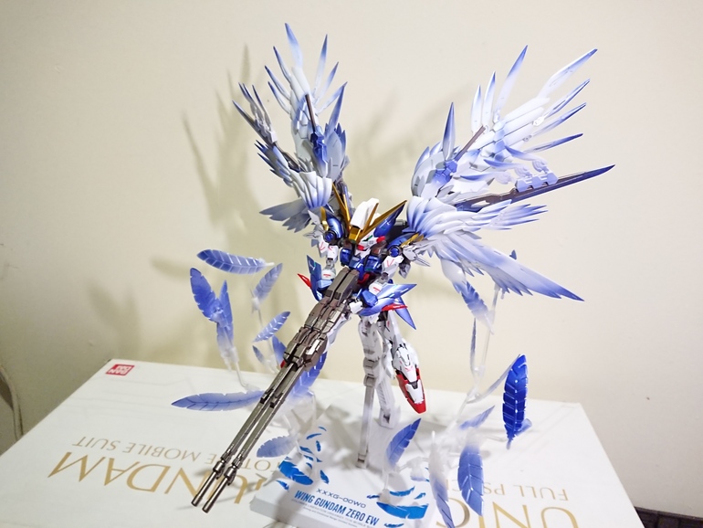 Custom Build: SD x HiRM Wing Gundam Zero Custom