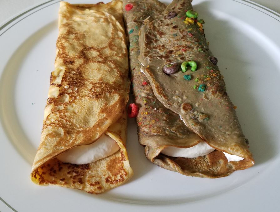 Froot Loops And Honey Nut Cheerios Crepes Wth Milk Cream ~ Preesi ...