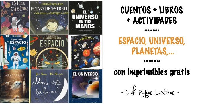 Libros, cuentos y actividades sobre el espacio, el universo, la luna ...