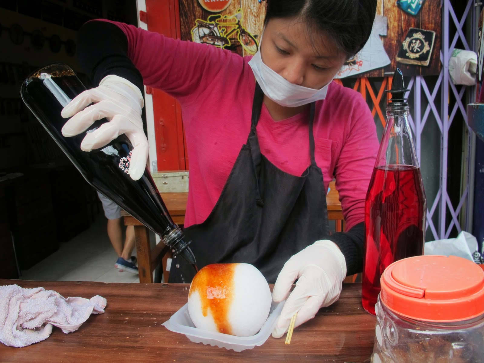 Michelle Noms: 70's Ice Ball, Armenian Street Penang