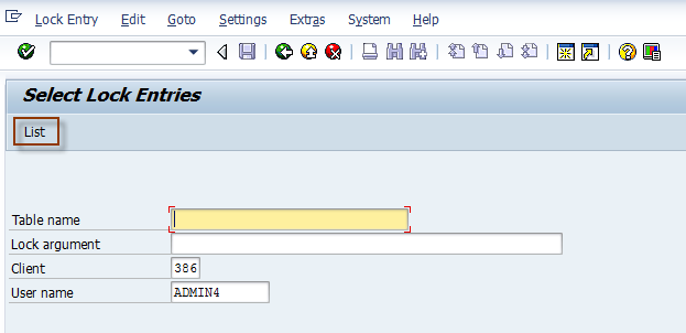 SAP Basis For Beginner: Lock Entries Management: SM12