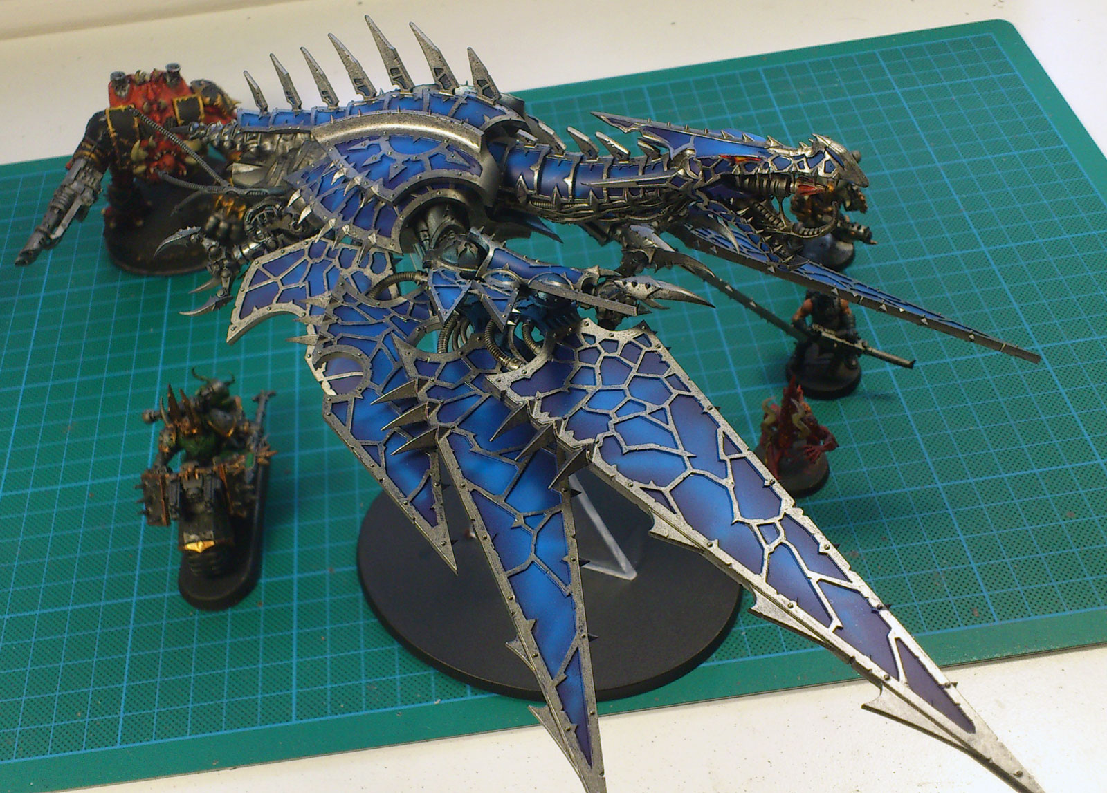 Stephanius 40k: Heldrake paint job
