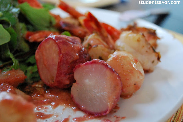 STUDENT SAVOR: Mustard Glazed Turnips