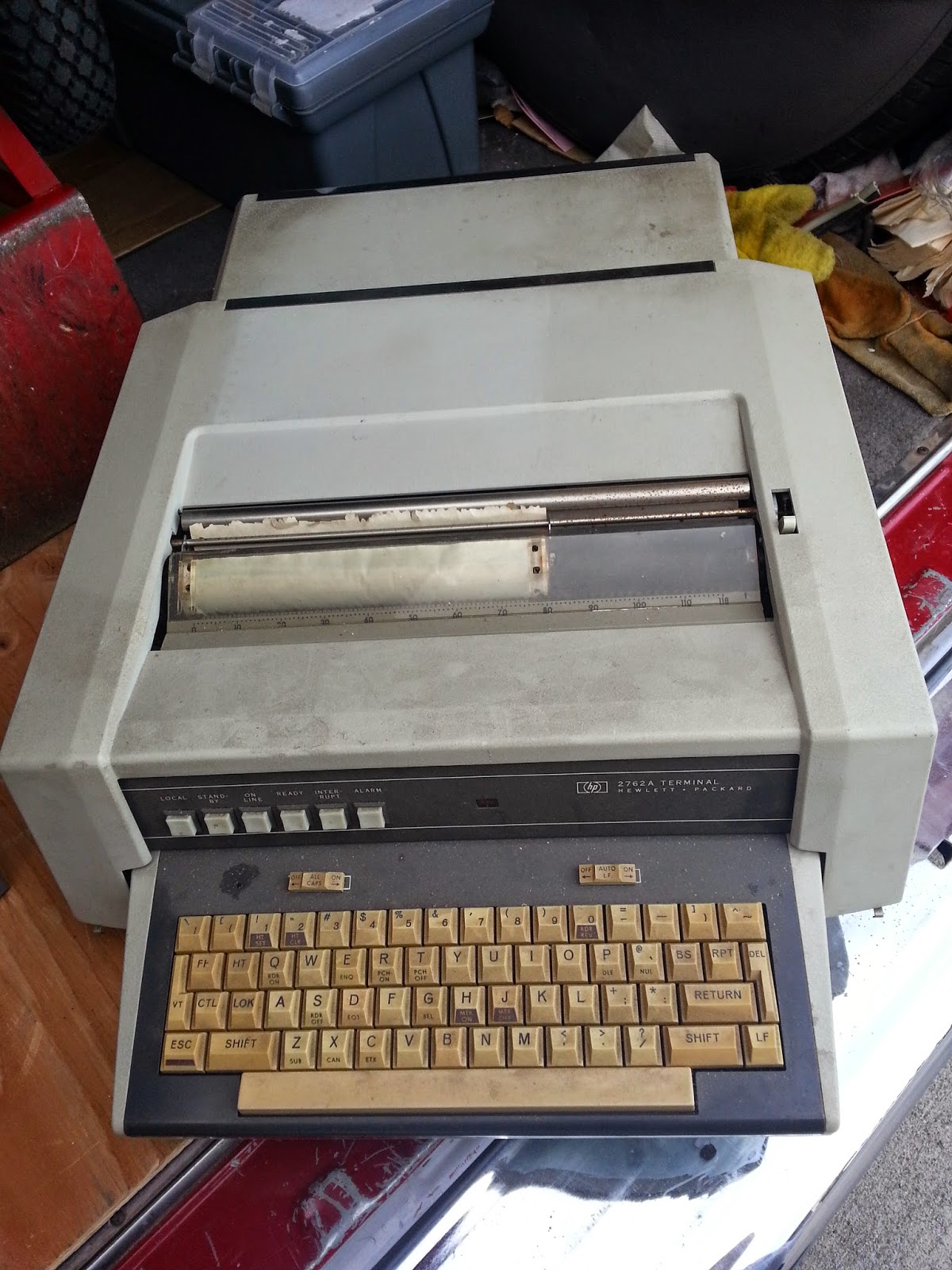 Jim's collections: 2762A Terminal Printer GE Terminet 300