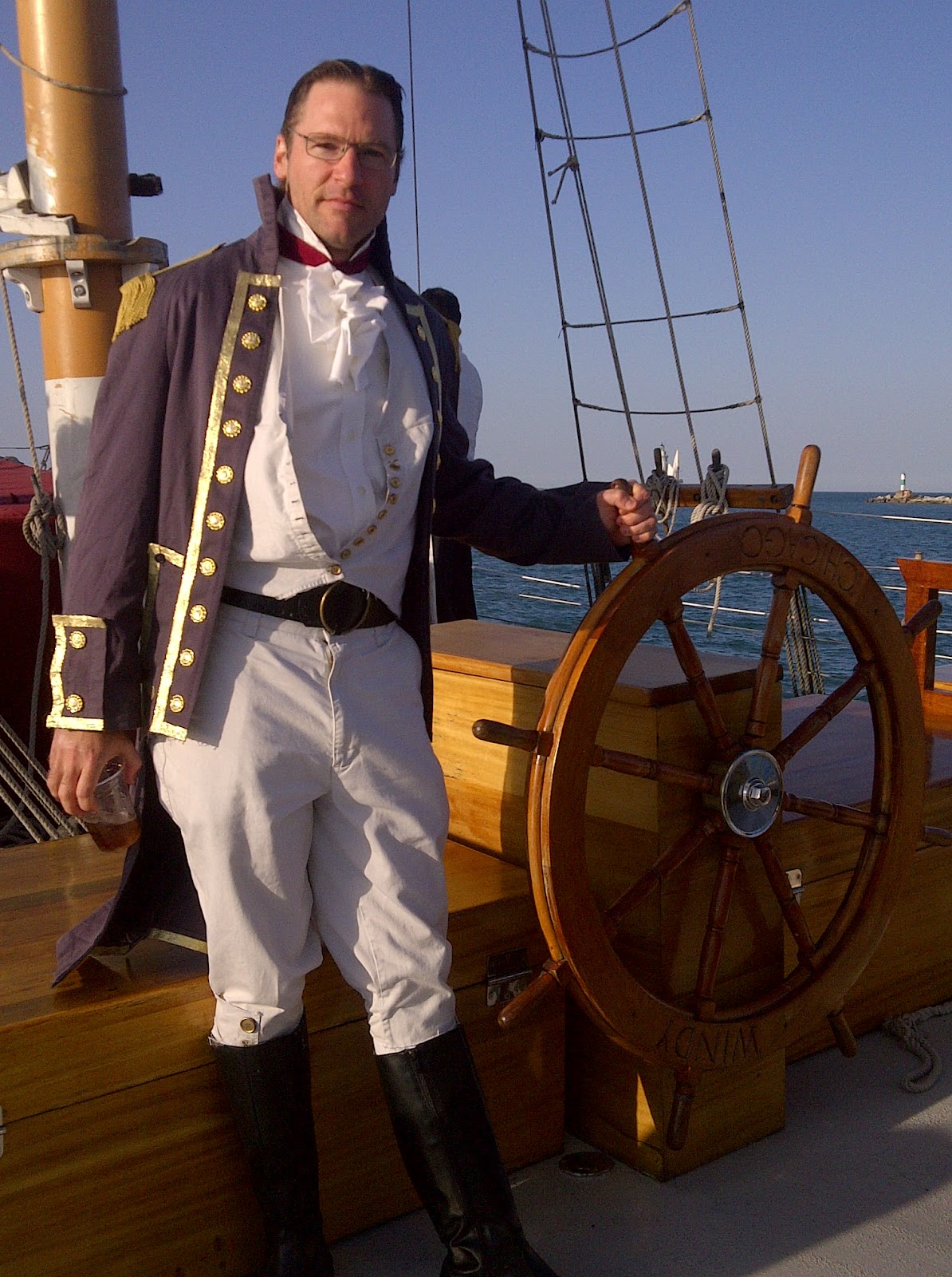 The Crafty Cattery: No Sew Master and Commander Jack Aubrey Costume