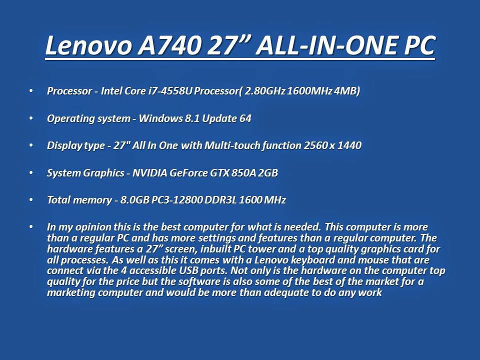 A-Level ICT: Unit 2 P4