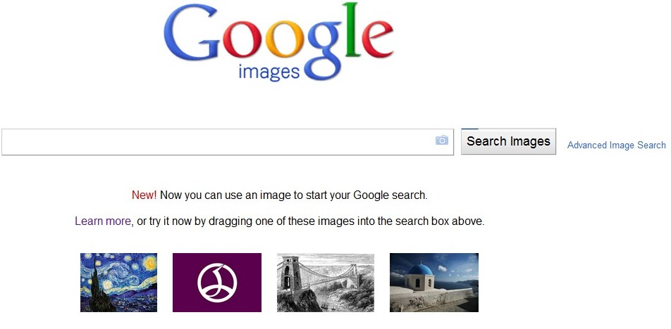 Sociolatte: How to search Google with an image