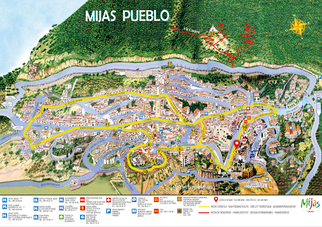 Turismo de Míjas: MAPAS DE MIJAS