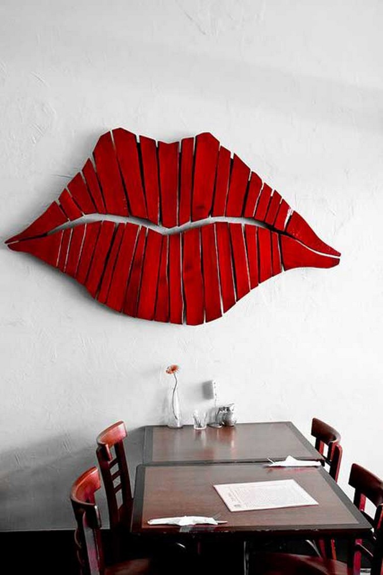 25+ Recycled Pallet Wall Art Ideas for Enhancing Your Interior ...