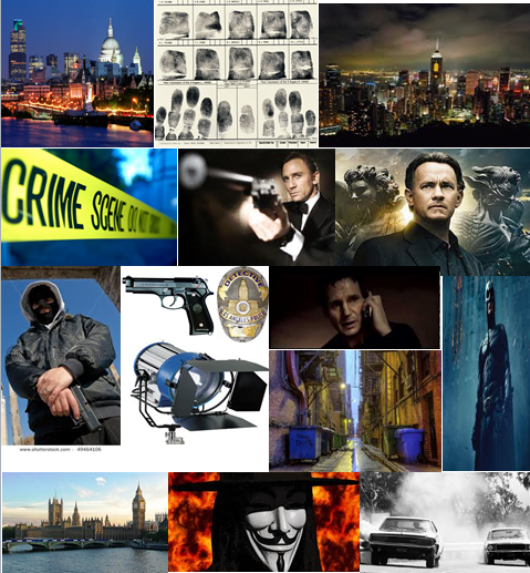 Tom Putman:Media Studies: Genre Iconography Moodboard