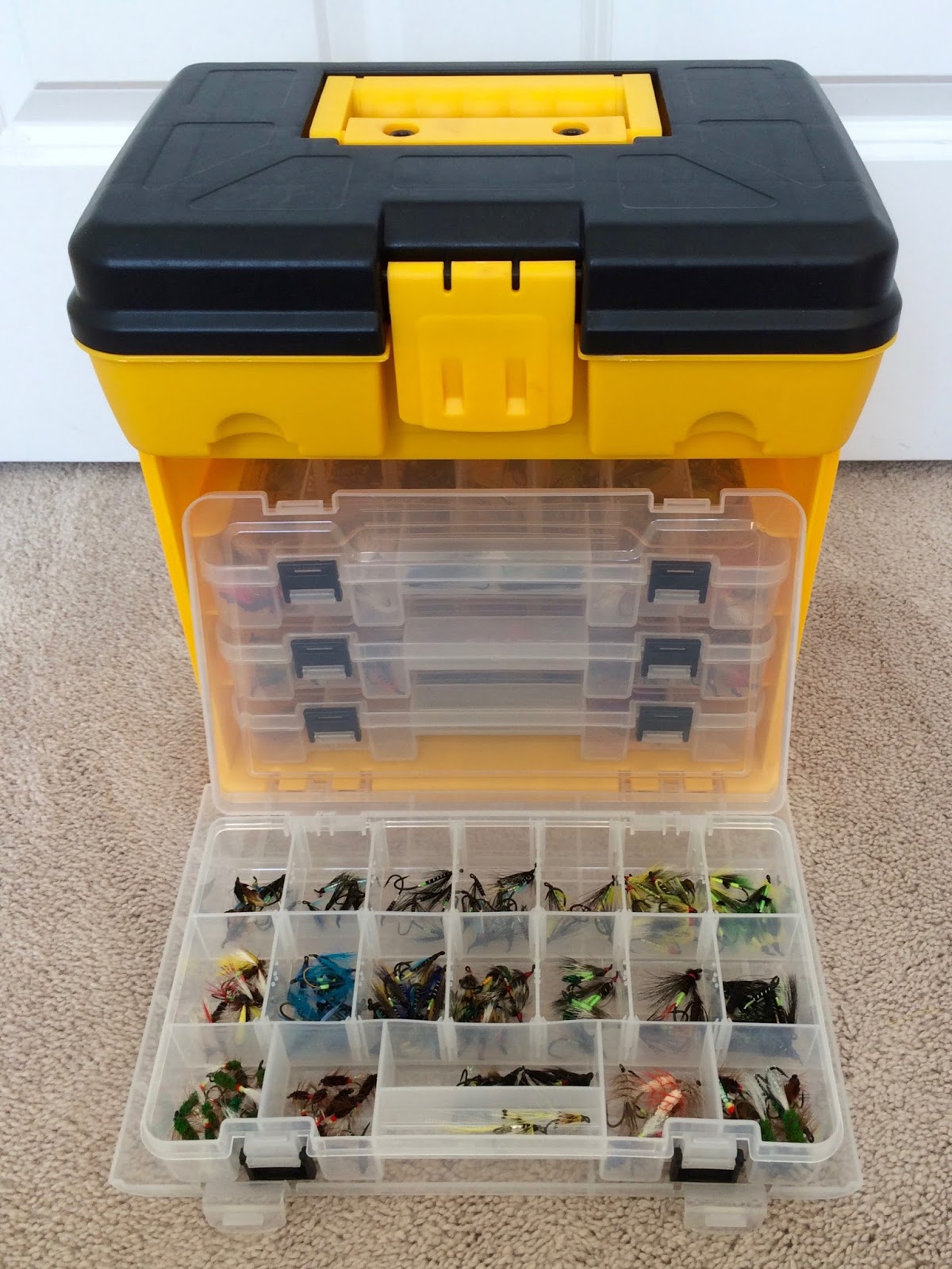 Atlantic Salmon Flies: Product Review: Harbor Freight Toolbox Organizer ...