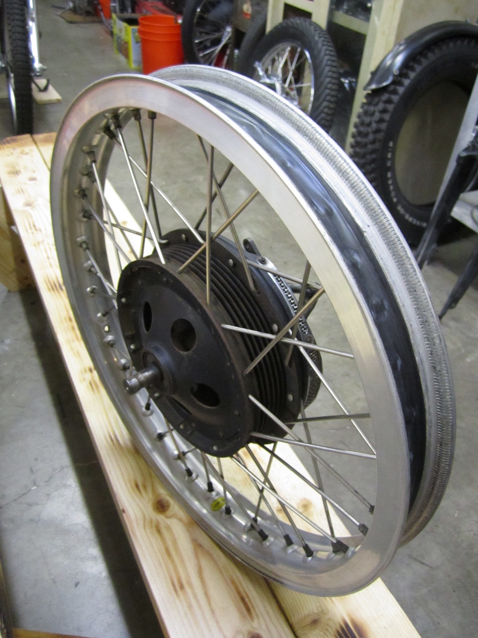 Born Loser: Triumph 21"Akront Wheel [[ sold ]]