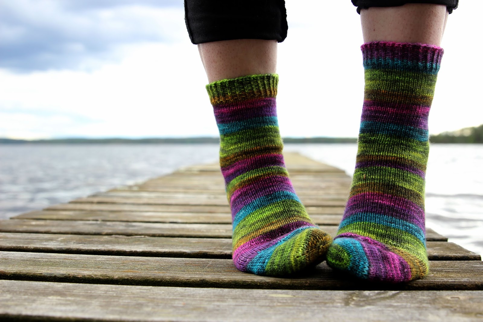 Missä neuloimme kerran: Varpaat vinossa