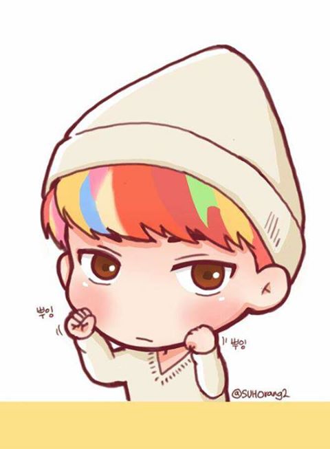 PERMATA'S BLOG: FAN"ART CHIBI SEHUN EXO