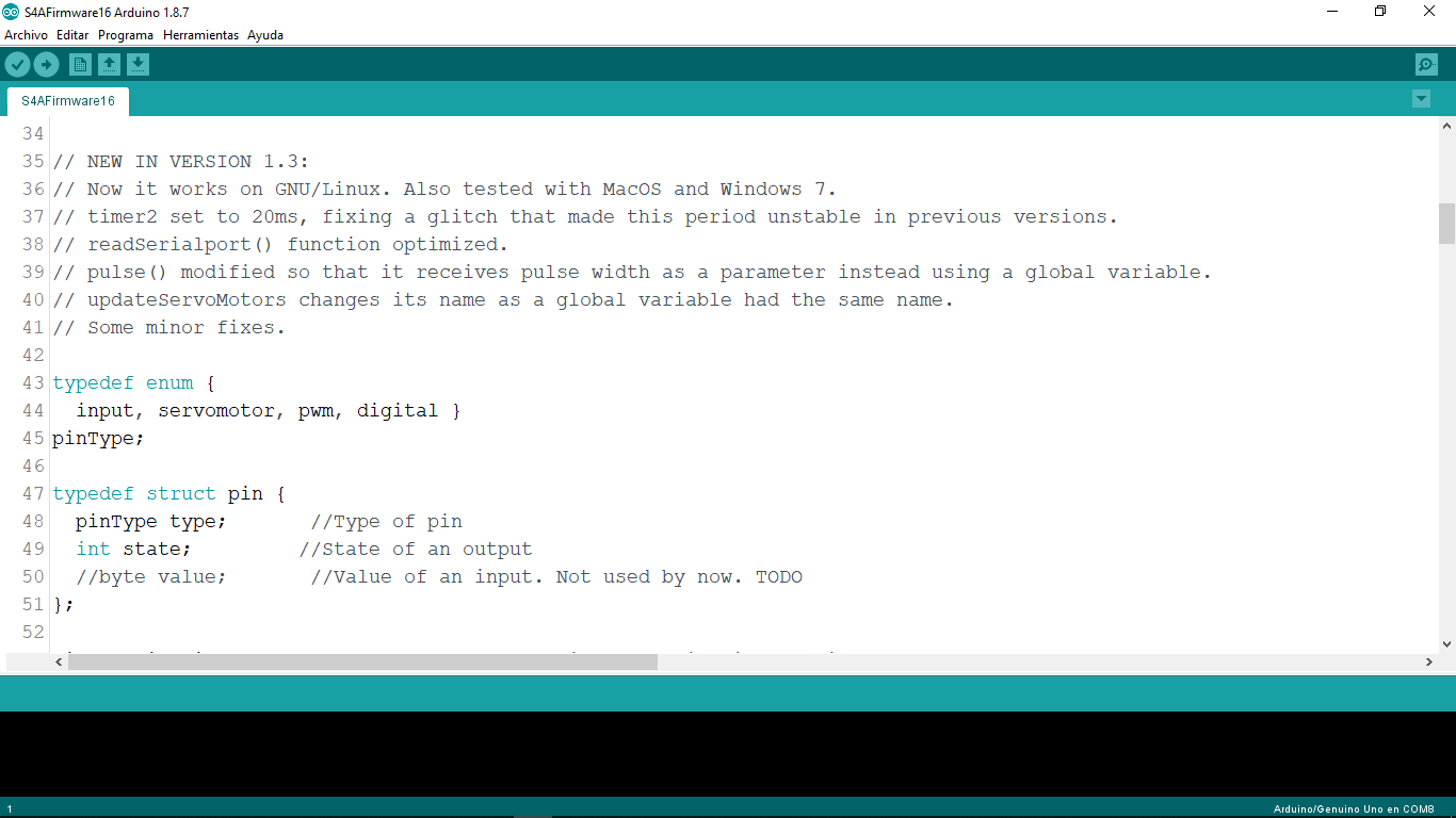 GUÍA DE SCRATCH PARA ARDUINO (S4A)