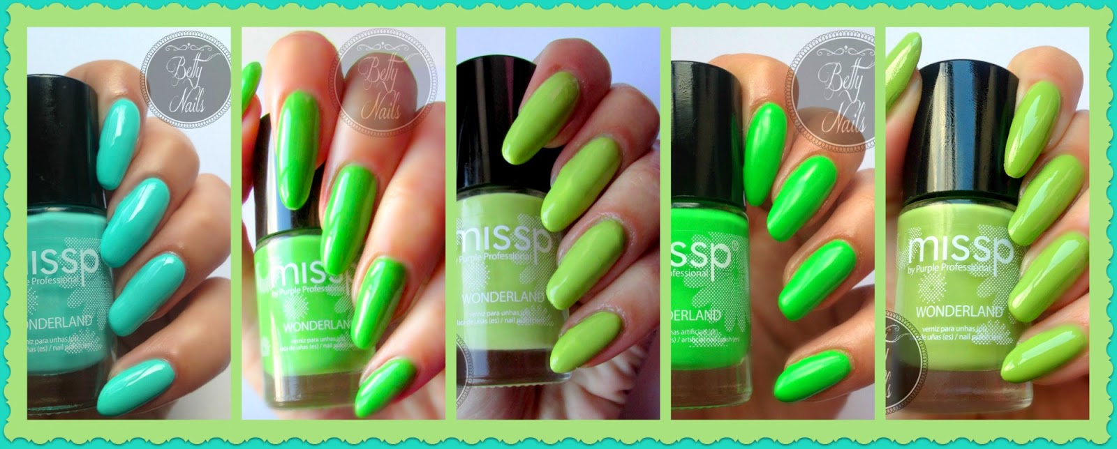 Betty Nails: missp complete swatches preview 1-37