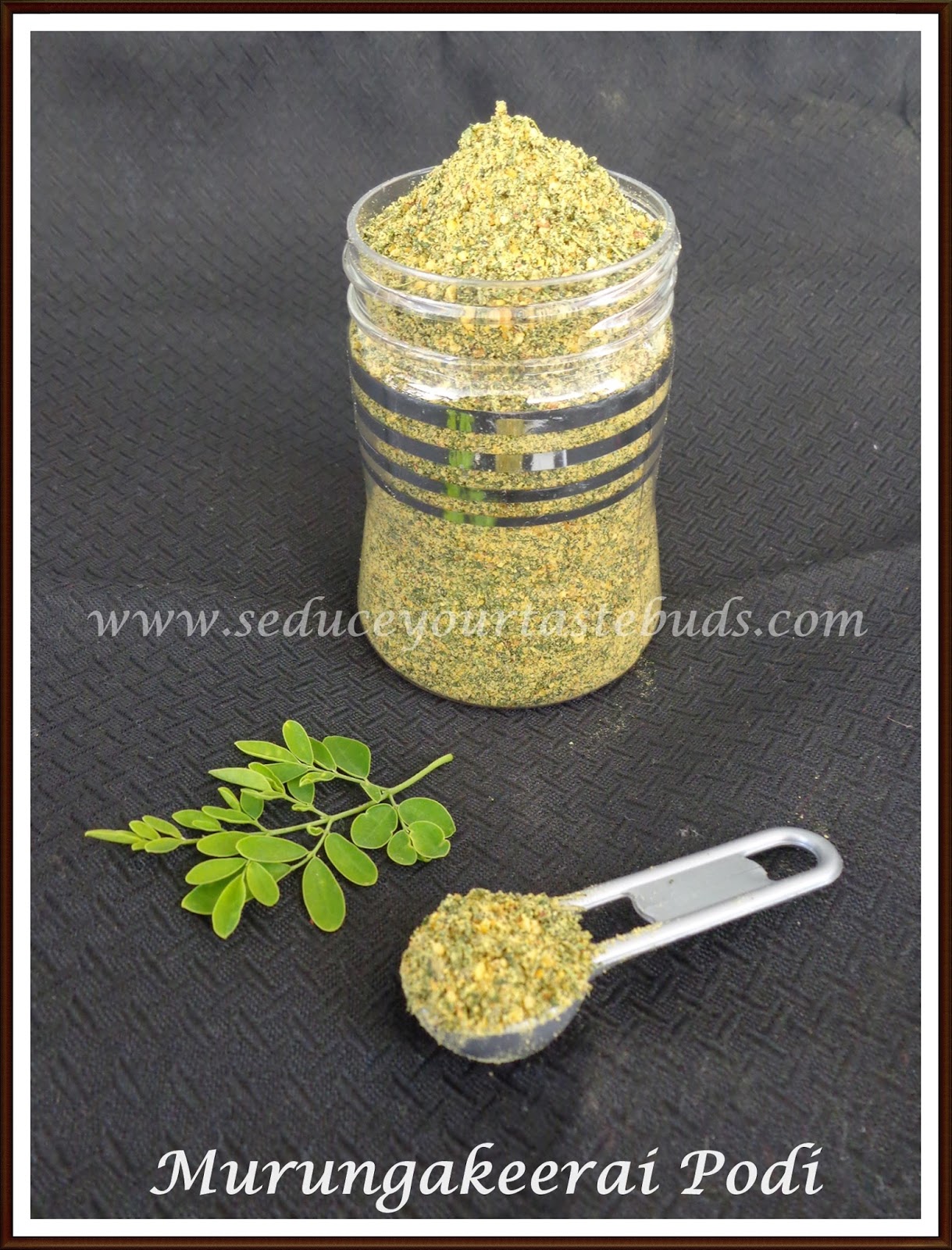 Murungakeerai Podi | Drumstick Leaves Powder / Spice mix - Seduce Your ...