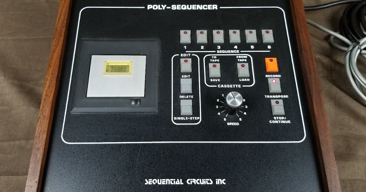 MATRIXSYNTH: Sequential Circuits Poly Sequencer Model 1005 for Prophet ...