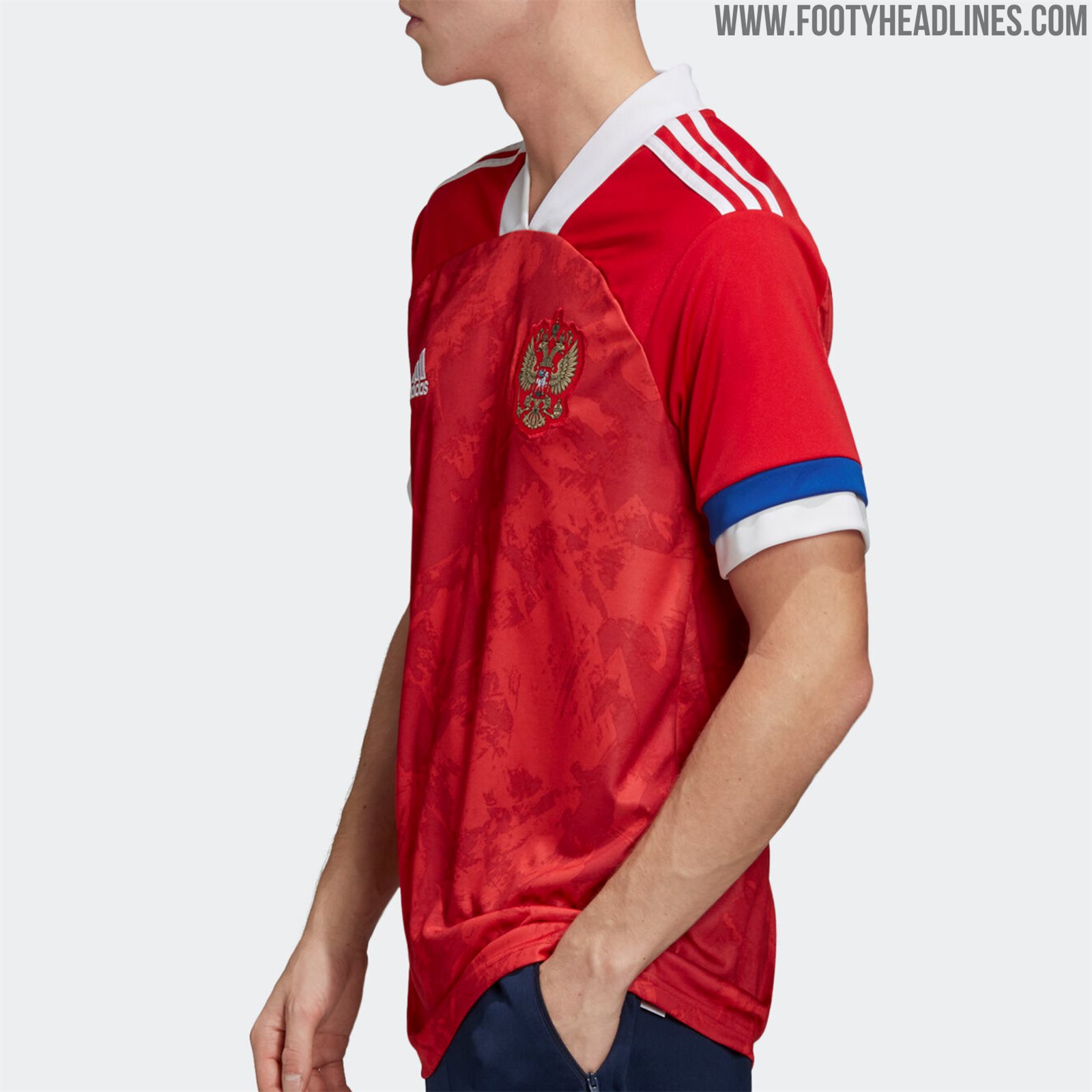 Russia Euro 2020 Home Kit Released - Footy Headlines