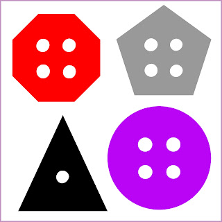 Ink n Little Things: Flash freebie! Button Clip Art - Colorful Shape ...