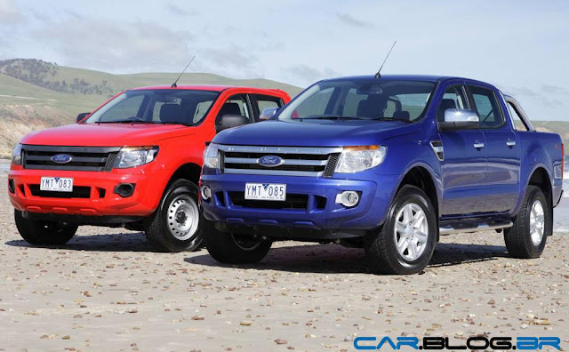 Ford Ranger 2013: lançamento atrasa e fica para julho. Preço da XLT ...