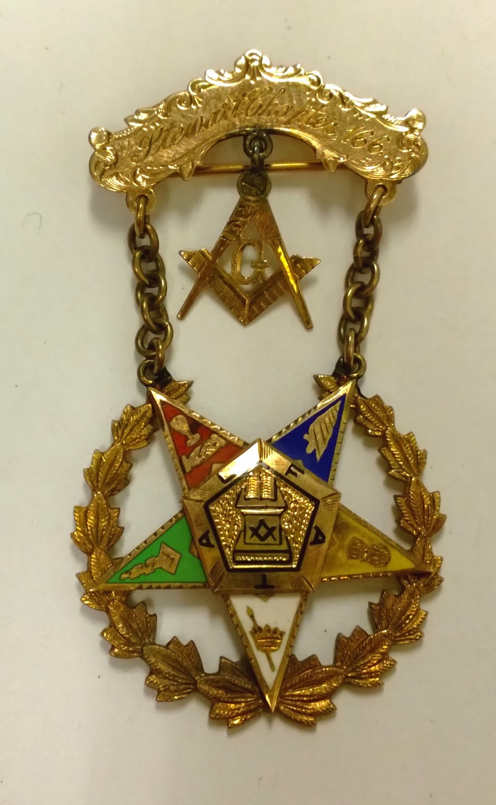 Fraternal Jewel Collection: OES - Past Worthy Patron - 1928