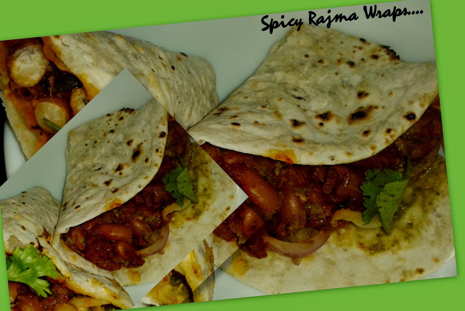SPICY RAJMA WRAPS