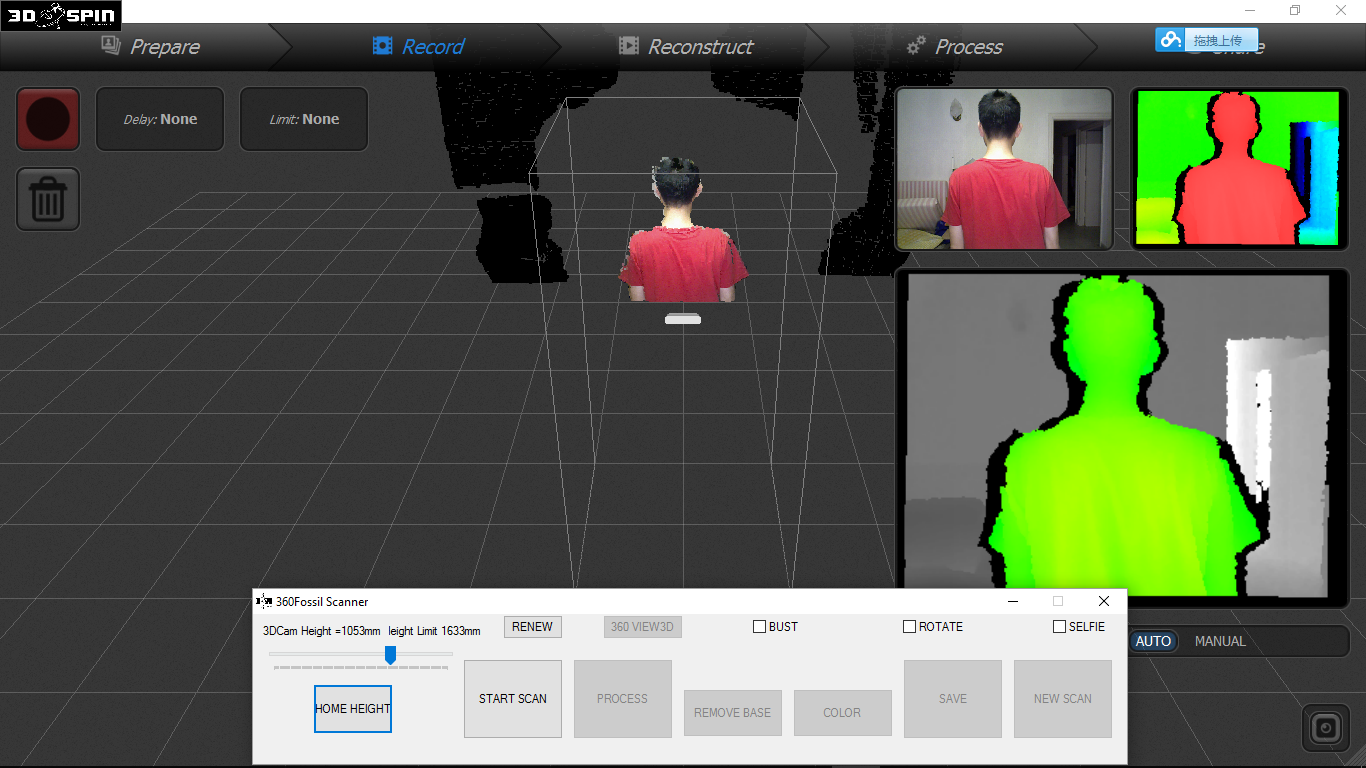 Instant 3DSpin a portable 3D Zoetrope: 3D Human Clone, Selfie, Wefie ...