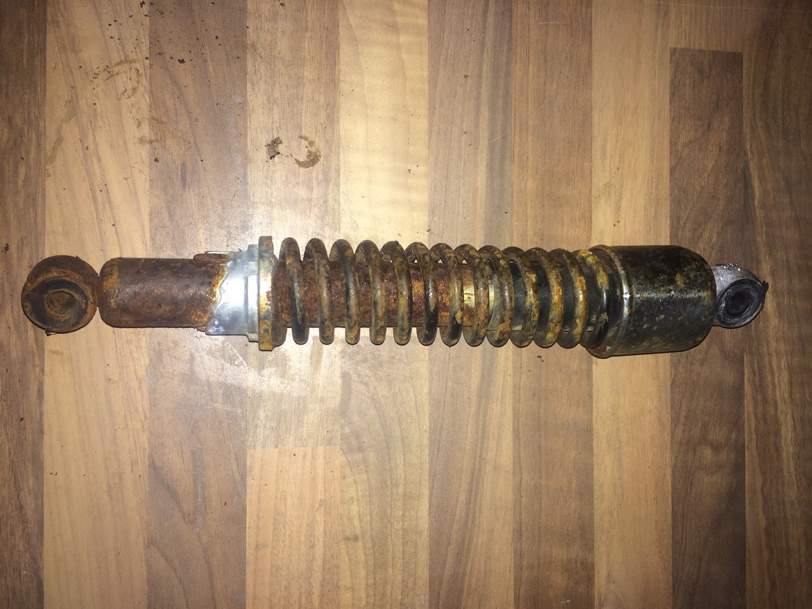 The Honda MT50 Restoration Project: Suspension Renovation