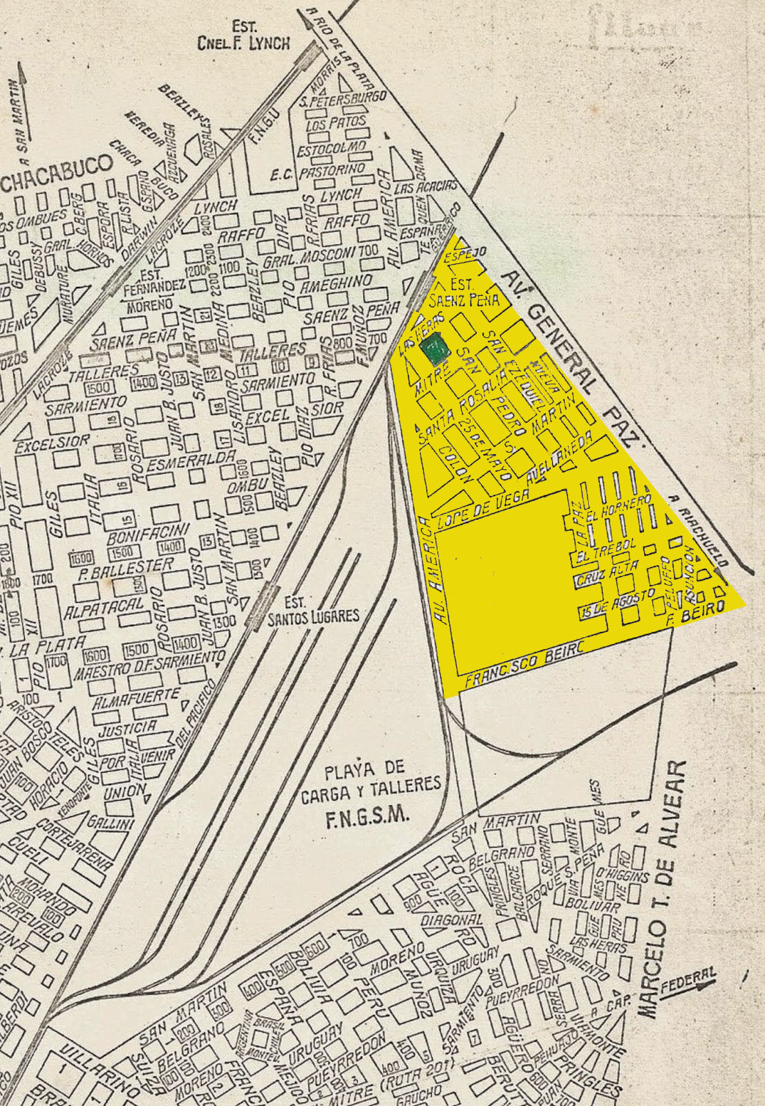 Villa Raffo - Historia 1903: Documental