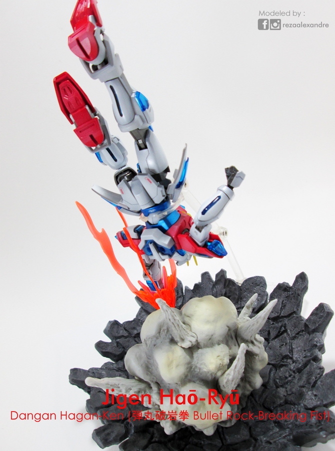 Custom Build: HGBF 1/144 Try Burning Gundam