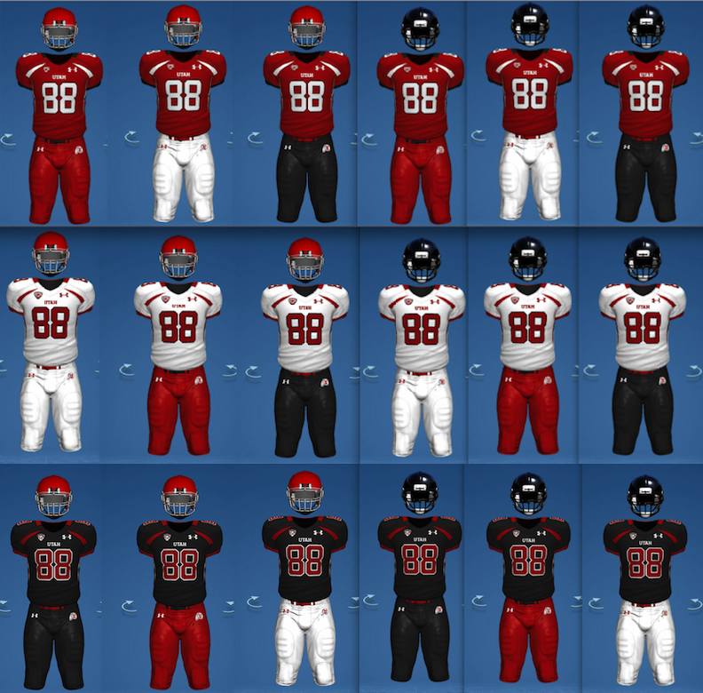 Utah Utes Uniform Tracker: August 2012
