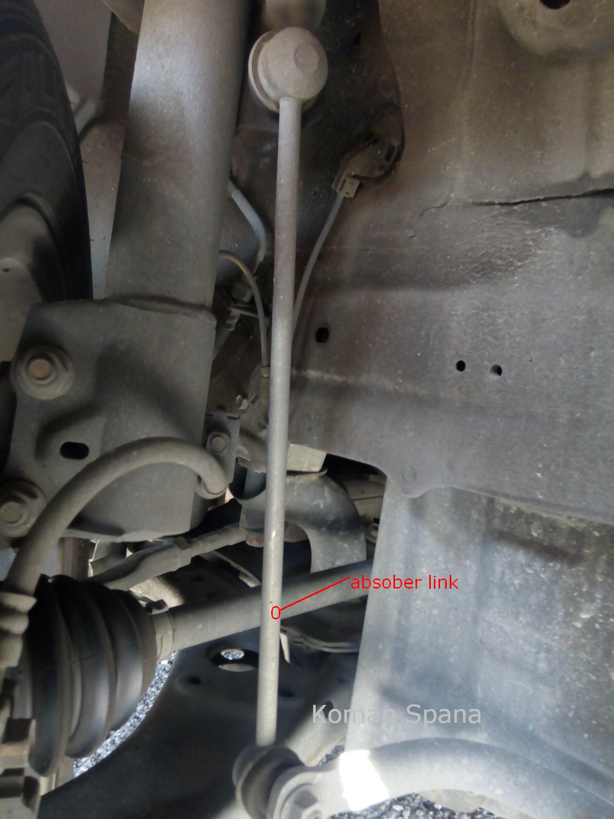 D.I.Y. SERBAMANEKA: Periksa Absorber Link Perodua Alza Cara Koman