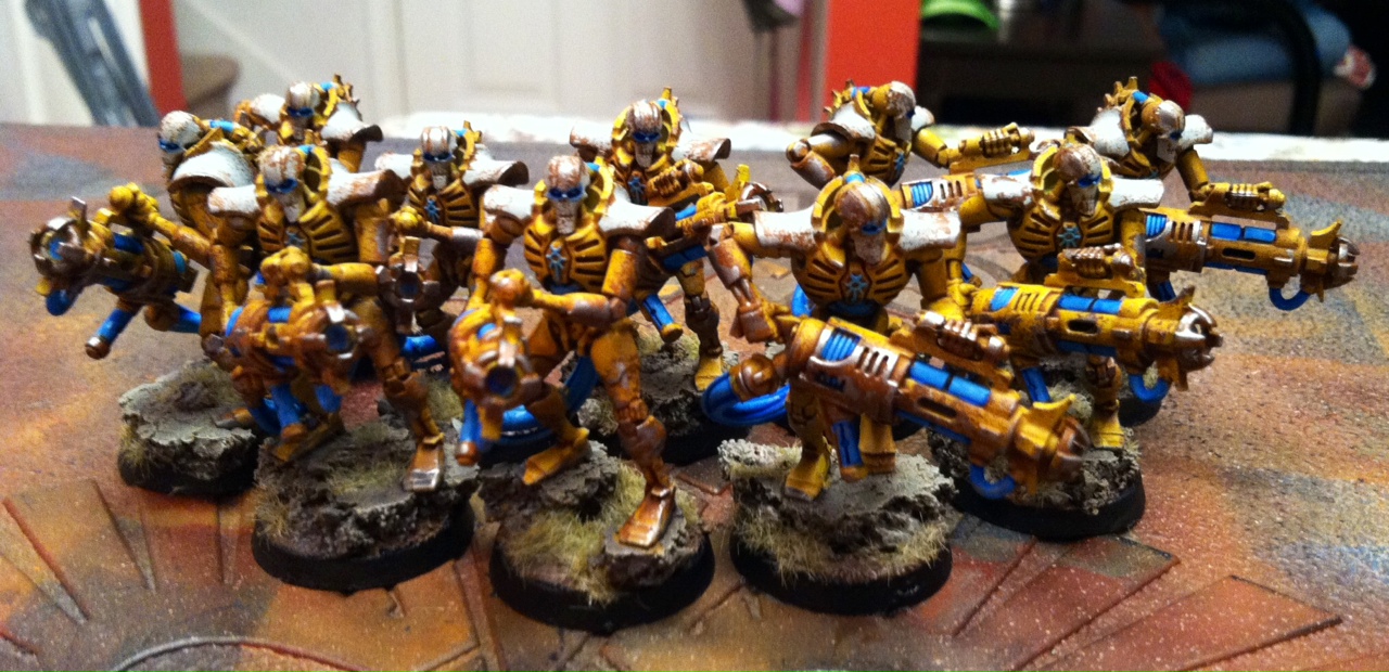 Dark Future Games: The Yellow Necrons Recieve More Immortals!