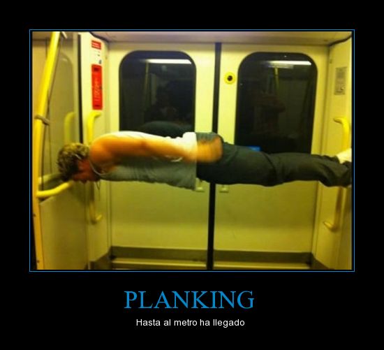 Imágenes increibles de planking (II) | Increible pero Cierto
