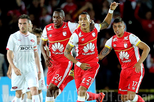 Ind. Santa Fe (Colombia) 1 - Independiente 1 - Copa Sudamericana 2015 ...
