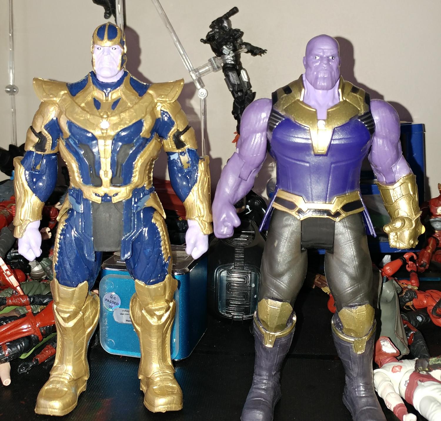 Bearako's Corner: TOY CUSTOM: Thanos Infinity War (modification)