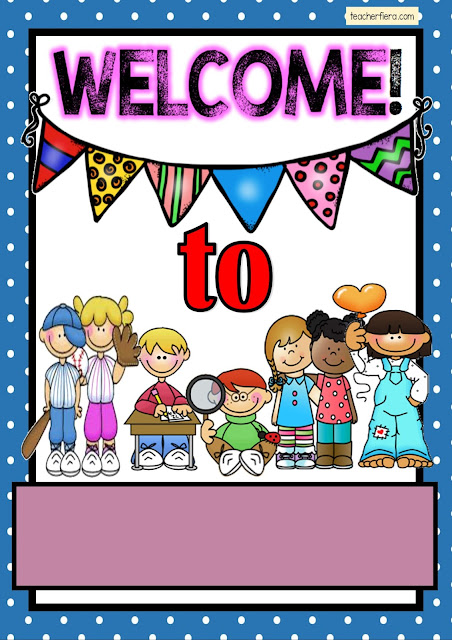 teacherfiera.com: WELCOME TO CLASS BANNER / POSTER