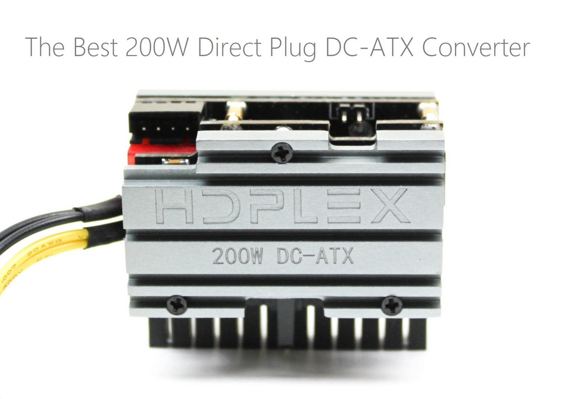 FanlessTech: 200W DC-ATX direct plug