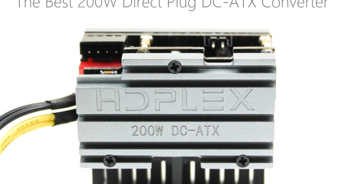 FanlessTech: 200W DC-ATX direct plug