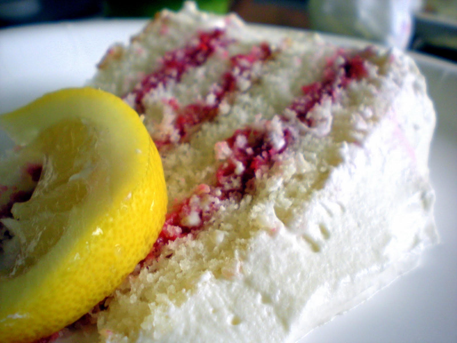 Swavory Stuff: Lemon Raspberry Layer Cake