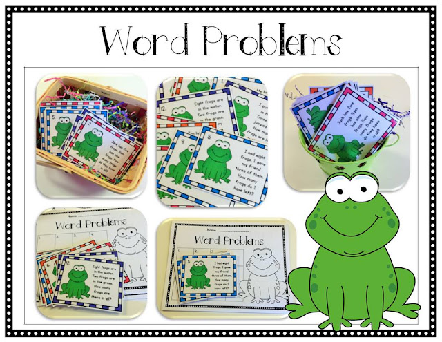 Doodle Bugs Teaching {first grade rocks!}: Frog Frenzy {Math Centers ...