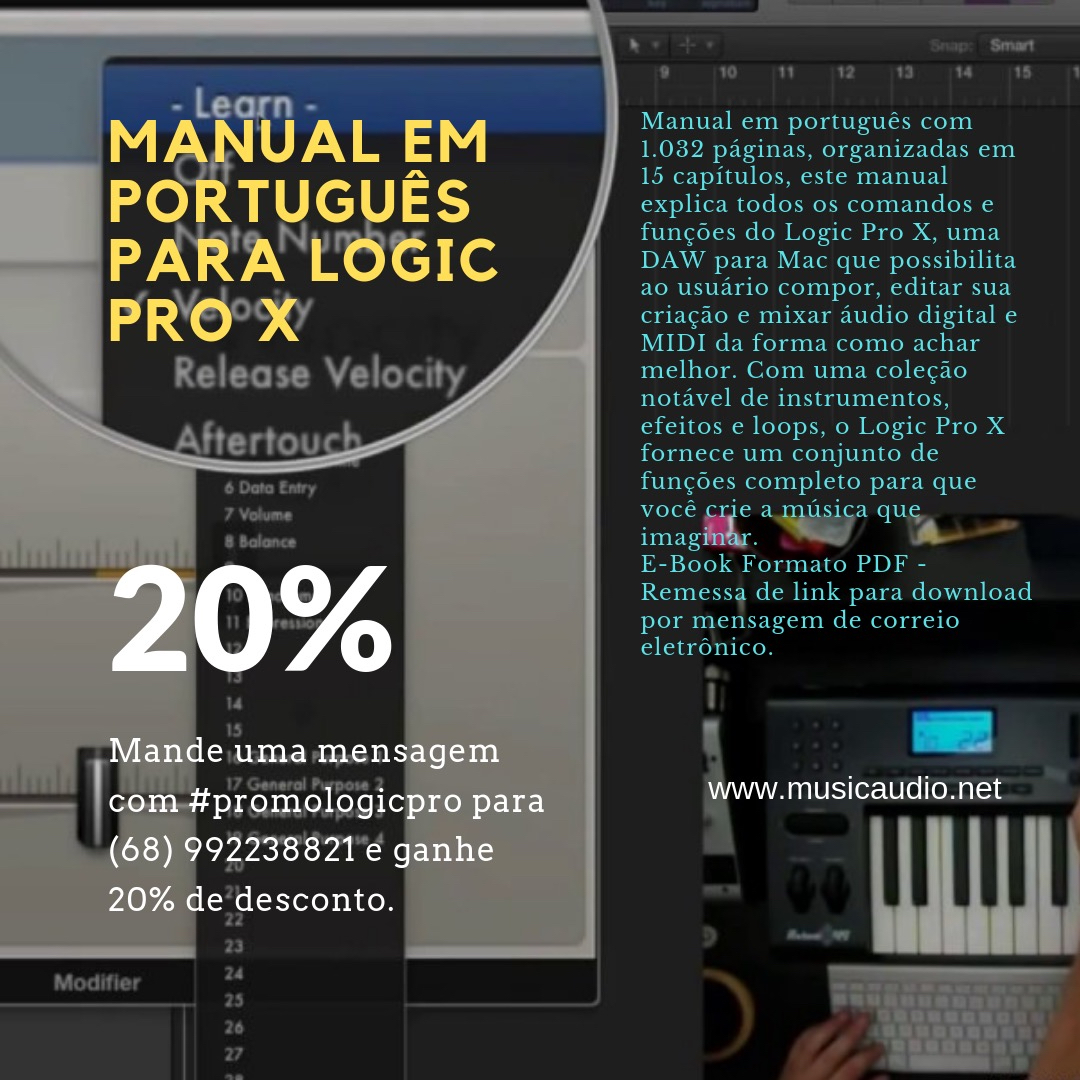 MUSICAUDIO - NOVIDADES E DICAS: Logic Pro X 020 Flex Time (parte 3 ...