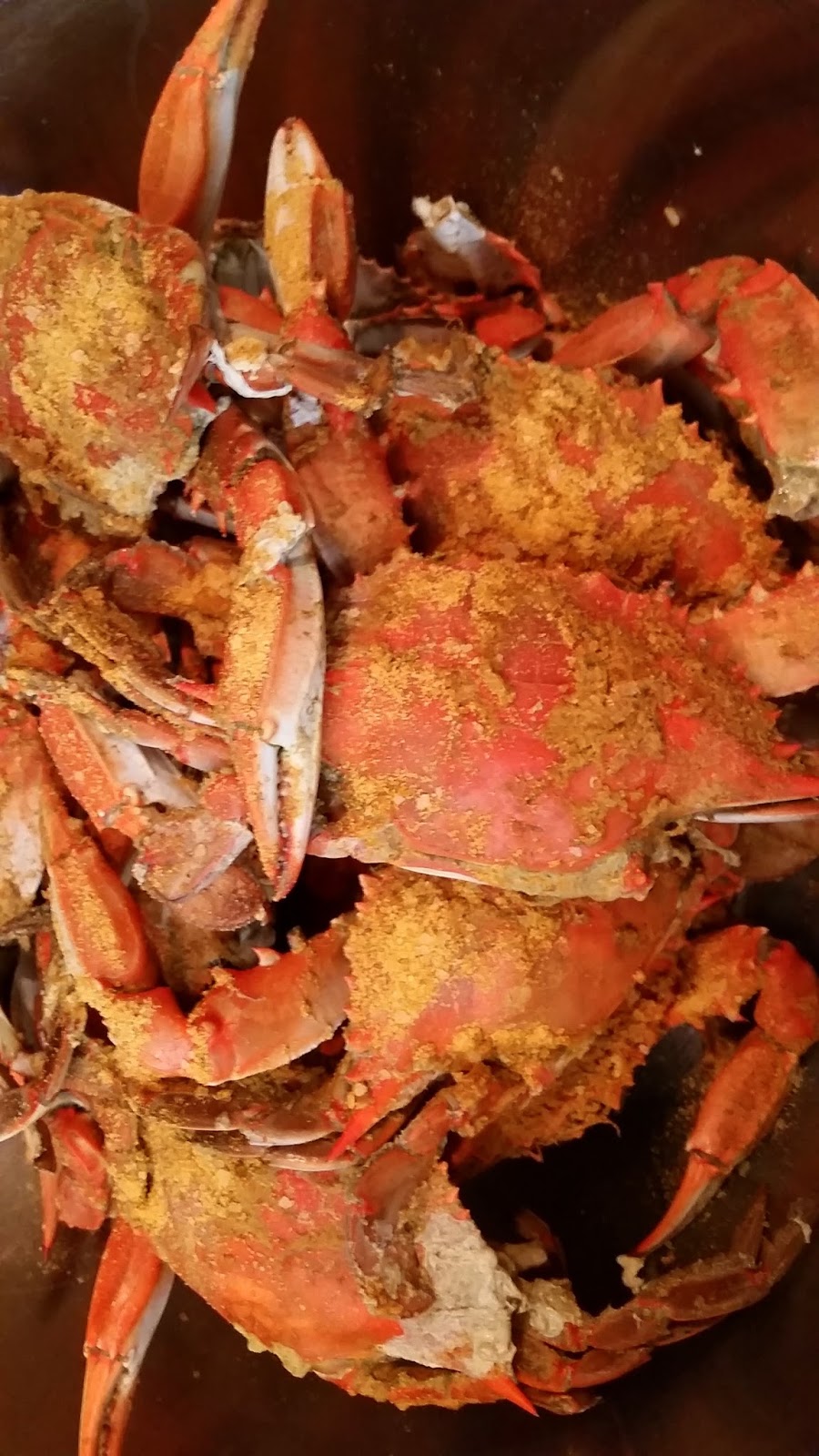 Chef Bolek: Steamed Chesapeake Bay Blue Crabs